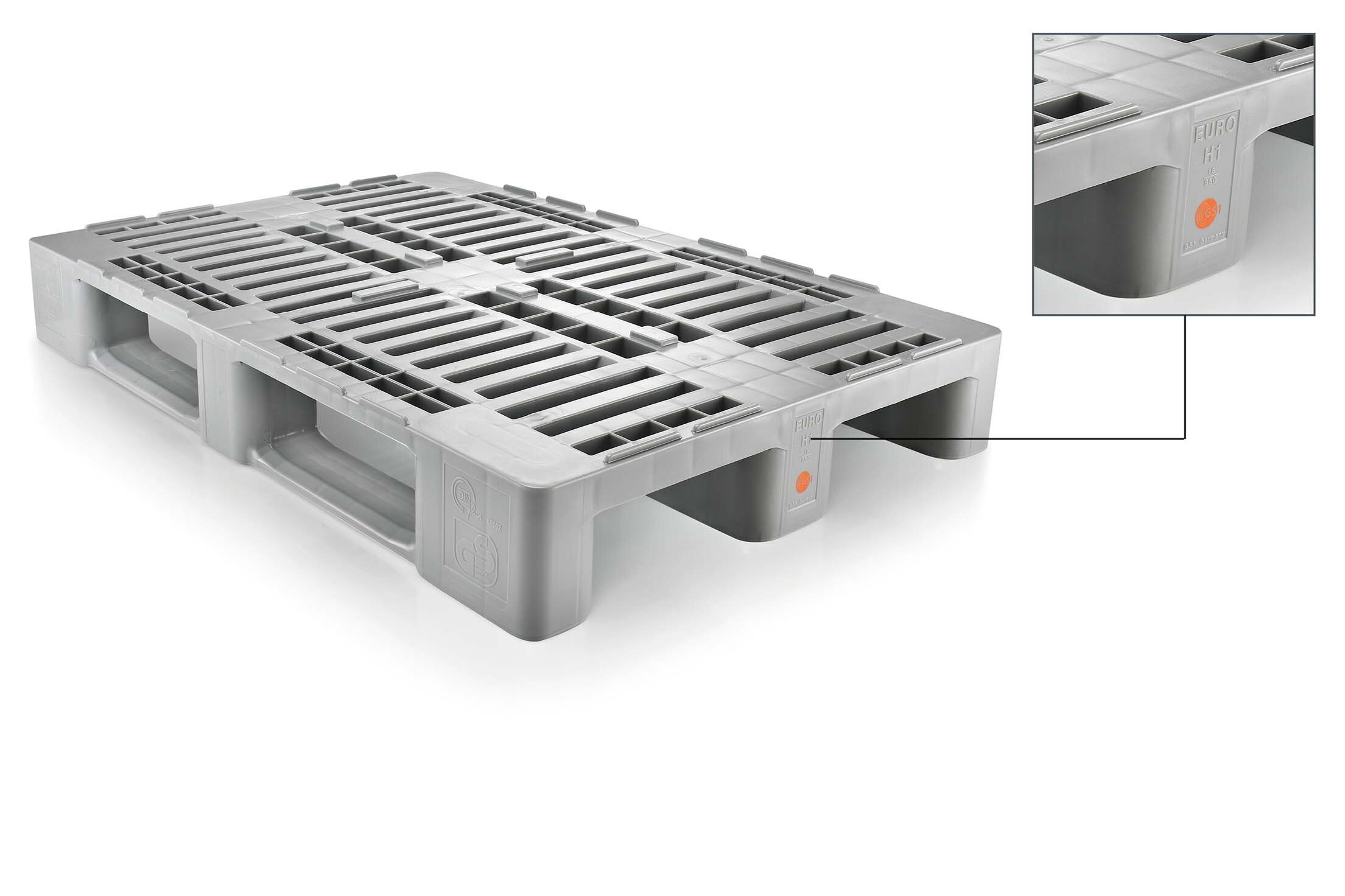 Craemer's EURO H1 pallet: hygienic & durable